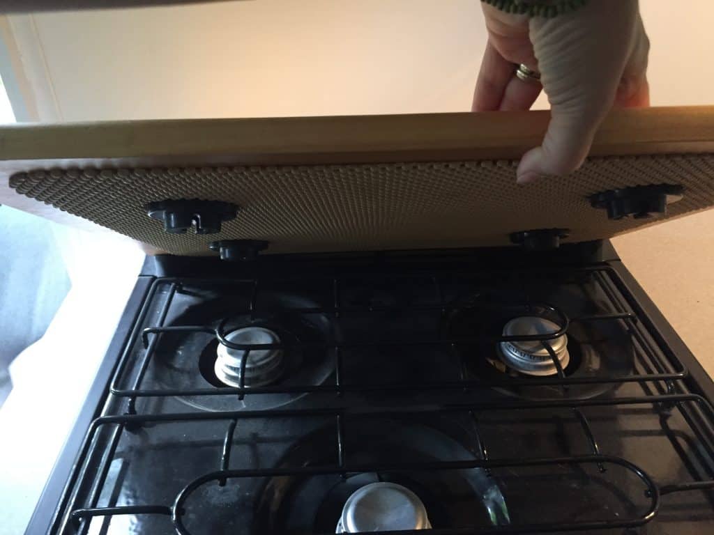 FLASH REVIEW! Camco Silent Top Stovetop Cover - Road Trip Tails