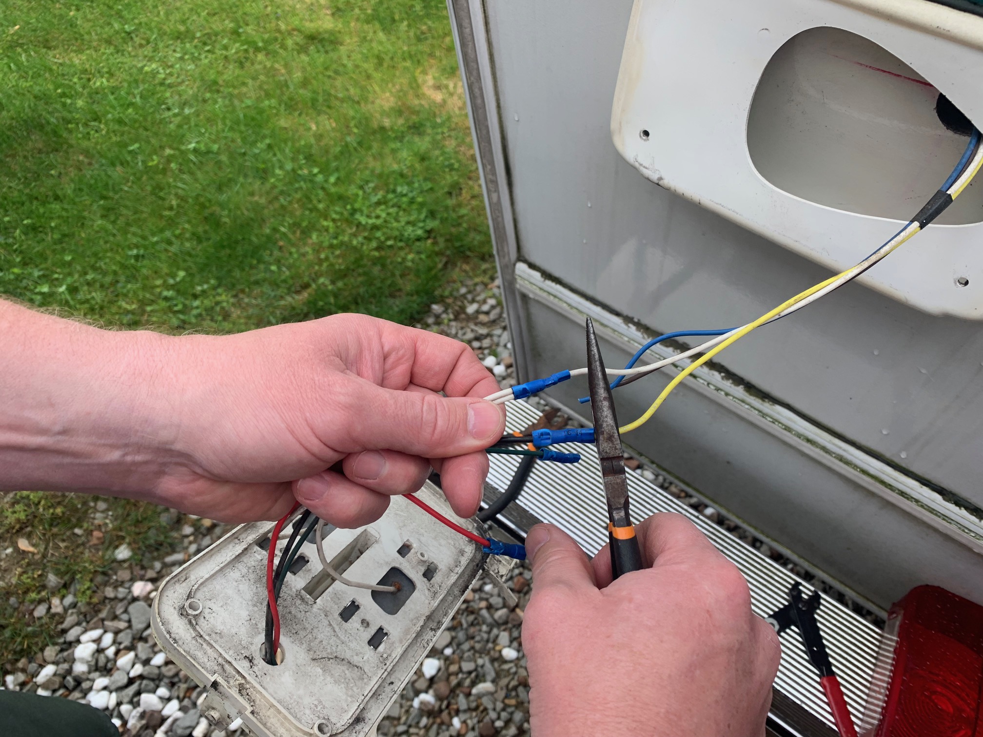 The Cost of Older RV Updates: Replacing the RV Tail Light and License ...