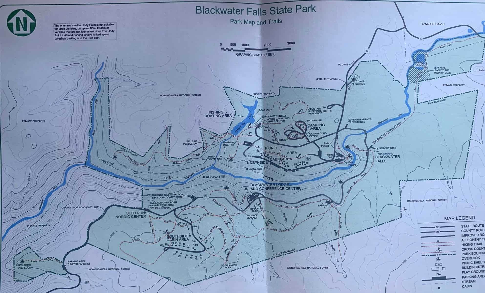 Trip Report: Blackwater Falls State Park in West Virginia - Road Trip Tails